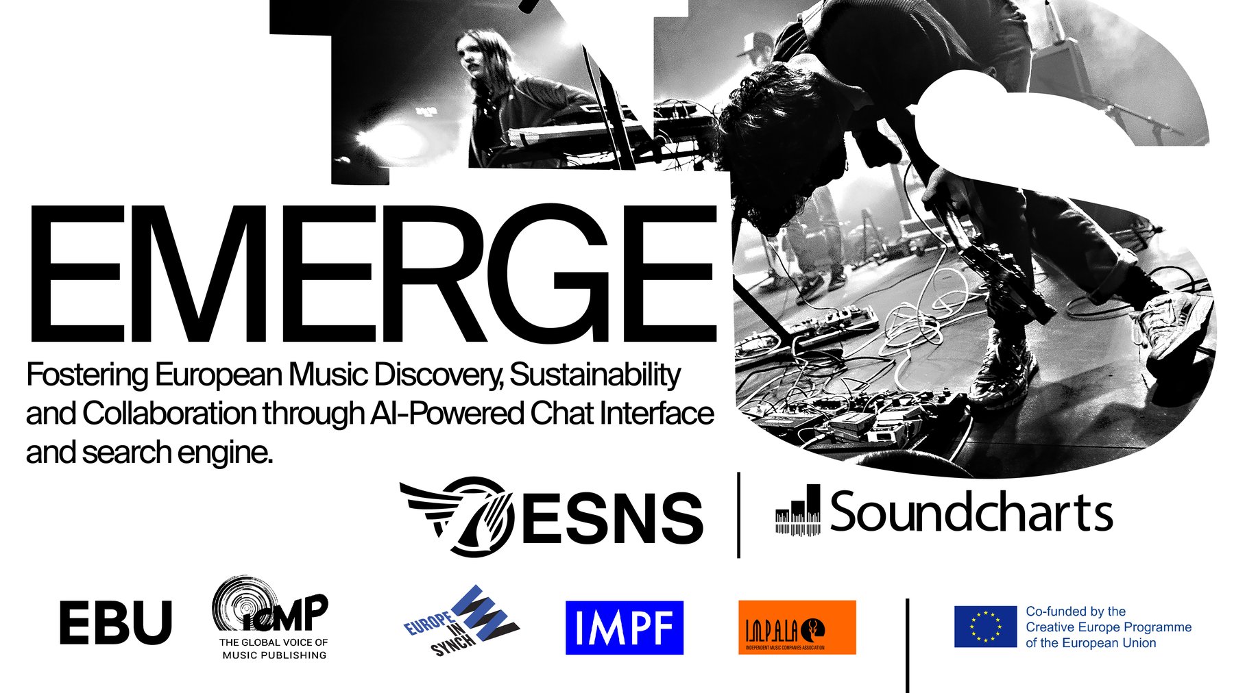 ESNS AND SOUNDCHARTS ANNOUNCE EMERGE: AI-POWERED PLATFORM FOR EUROPEAN ...